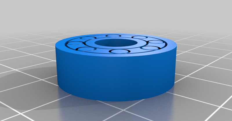 fully functional ball bearing por 3DPau | Descargar modelo STL gratuito | Printables.com