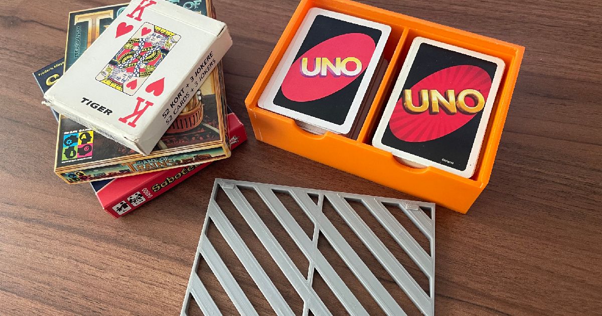 Universal Box for Card Games by Nikita | Download free STL model ...