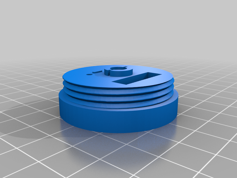 Crystal LED Light with battery (CR2032) by KnoppersDE | Download free STL model | Printables.com