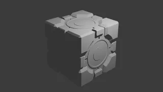 Portal Cube Box by a-schalk | Download free STL model | Printables.com