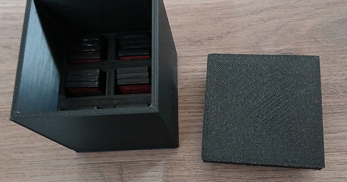 Nintendo Box Für Nintendo spiele by 3D Print profi | Download free STL ...