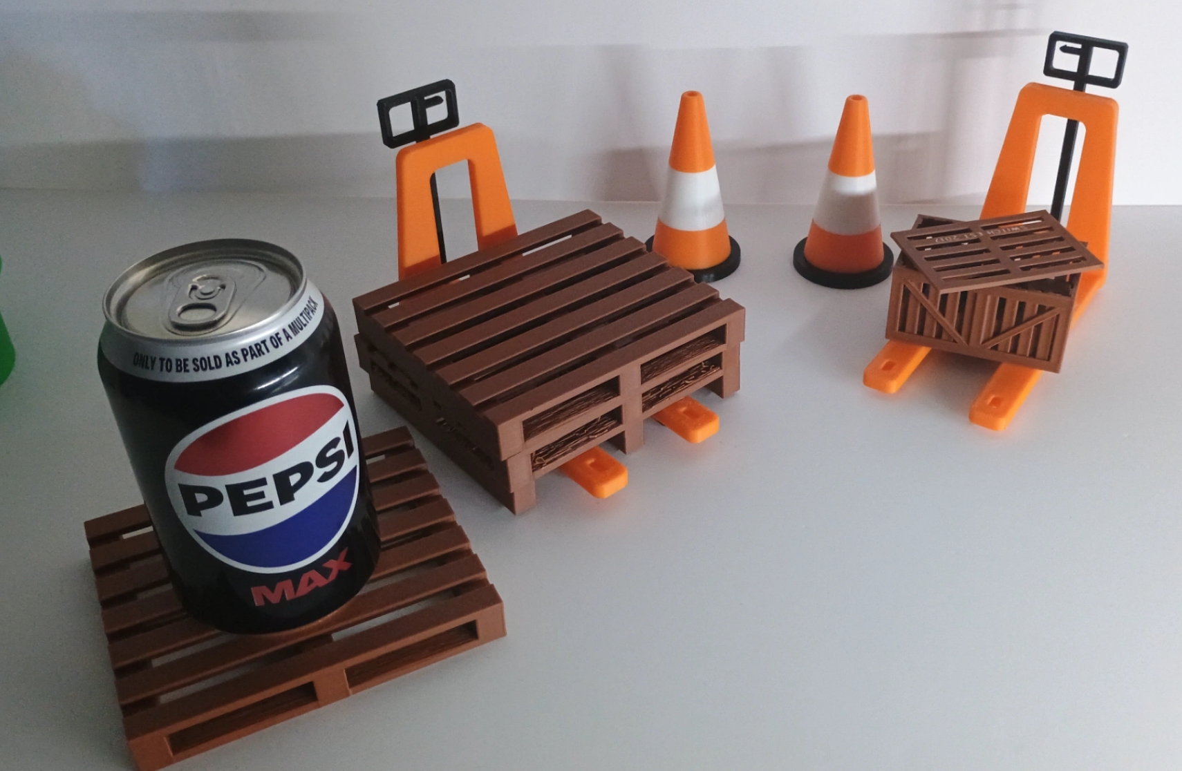 Pallet truck coaster set by 3Dealitydesigns | Download free STL model ...