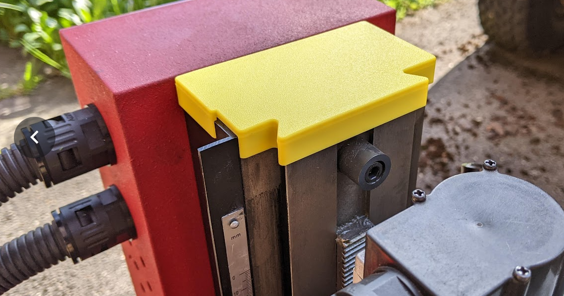 SIEG SX2P Mini Mill Column Cover by reedx | Download free STL model ...