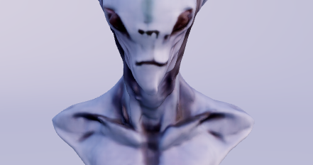 alien bust von Synchro | Kostenloses STL-Modell herunterladen ...
