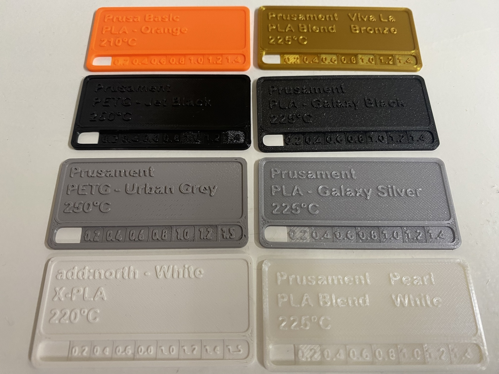 Gridfinity Filament Sample Bins & Sample Card von Patrik Franzen ...
