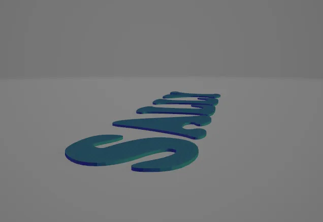 Sally Name Stand - 3D print you name "Sally" by KittenRun | Download ...