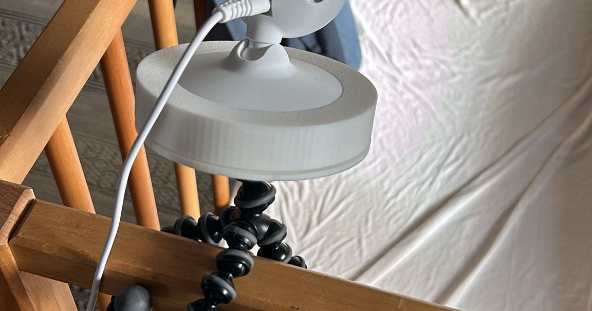 PHILIPS AVENT camera baby monitor holder 1/4" thread by feetprints ...