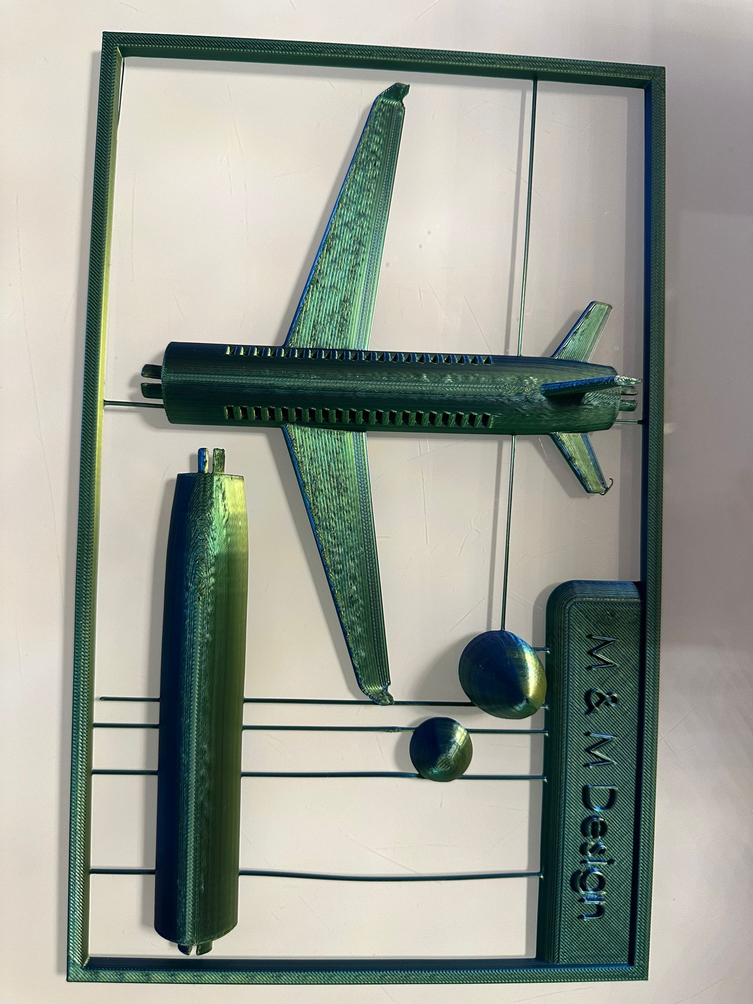 plane kit card by m&m design | Download free STL model | Printables.com