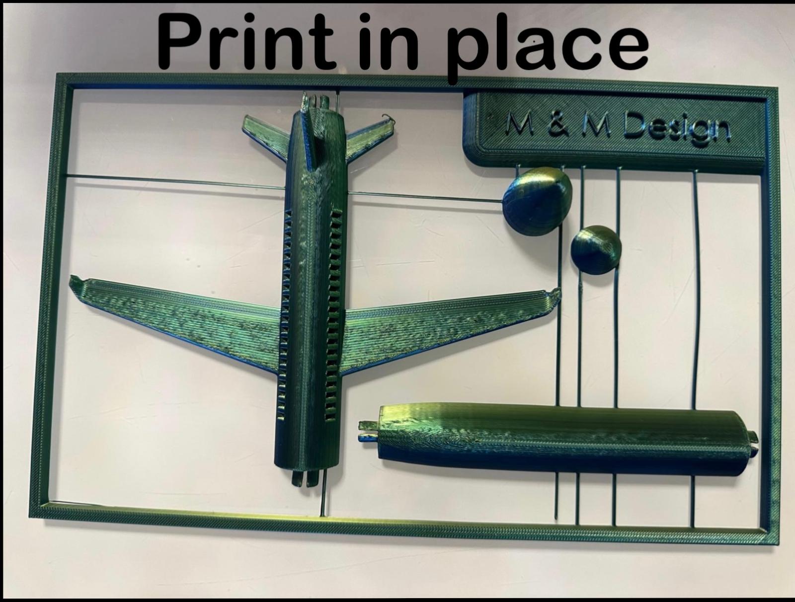 plane kit card by m&m design | Download free STL model | Printables.com