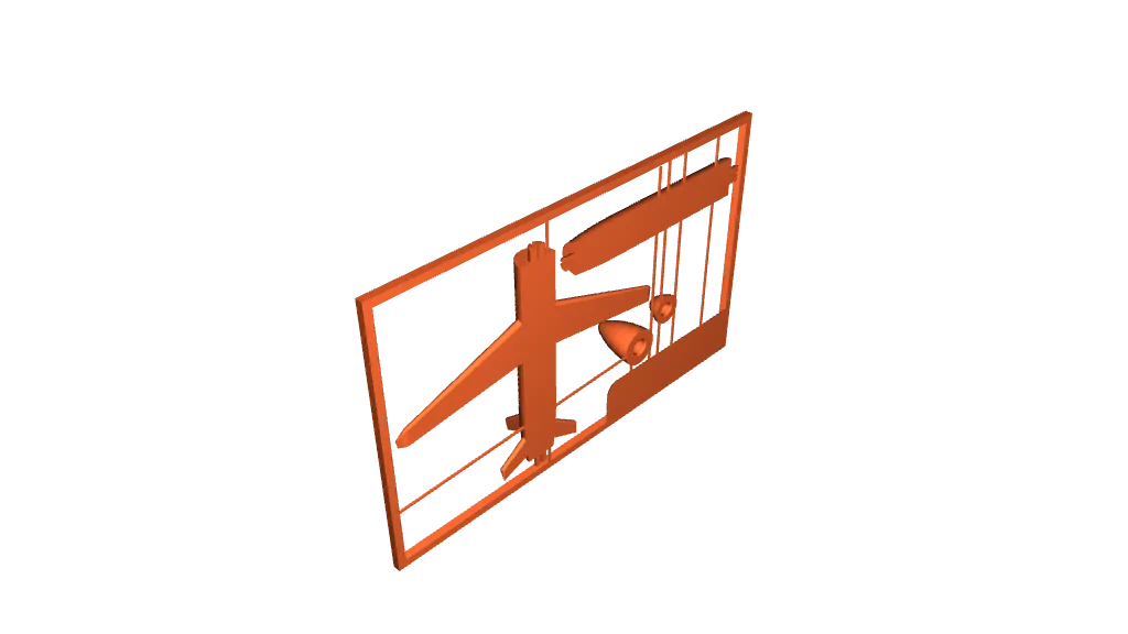 plane kit card by m&m design | Download free STL model | Printables.com