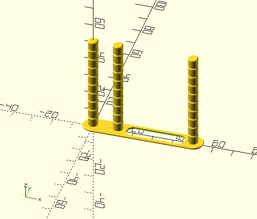 Parametric retraction test pillars by 0scar | Download free STL model ...
