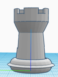 Rook - Chess Piece par Alex N. | Téléchargez gratuitement un modèle STL ...