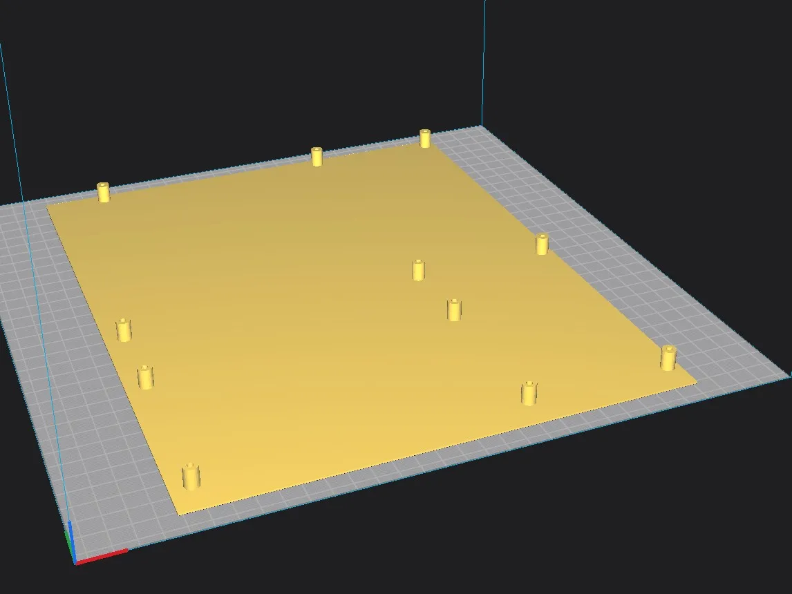 Universal Motherboard Standoff Plate, Open Air PC Bench, ATX, ITX by ...
