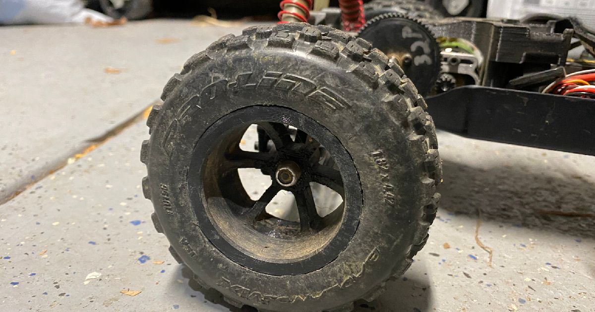 RC10GT 2.2-3.0 Rear Wheel by BG | Download free STL model | Printables.com