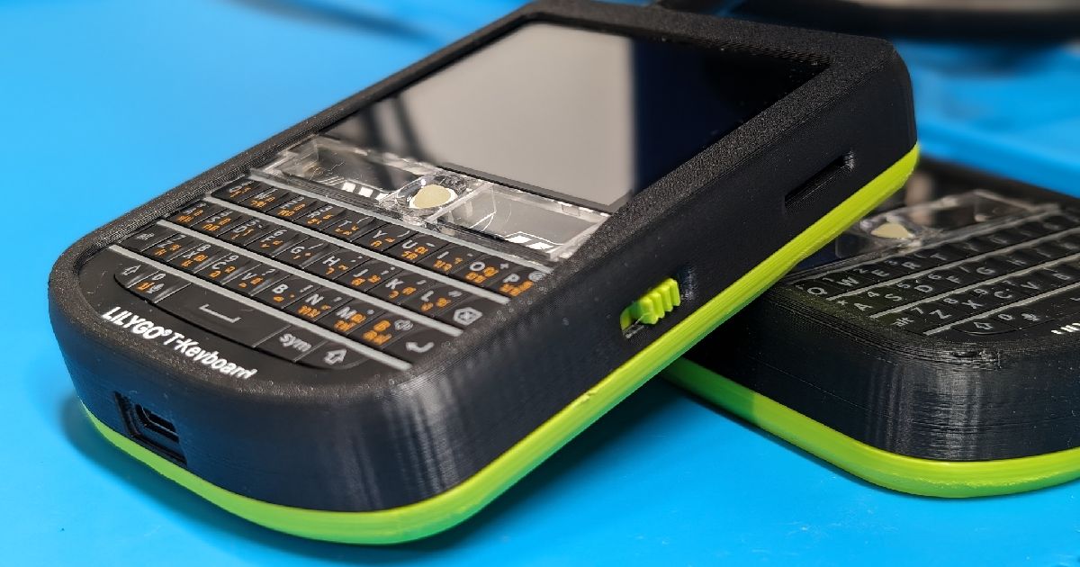 Lilygo T-Deck Meshtastic Slim Case by Brian Flores | Download free STL ...