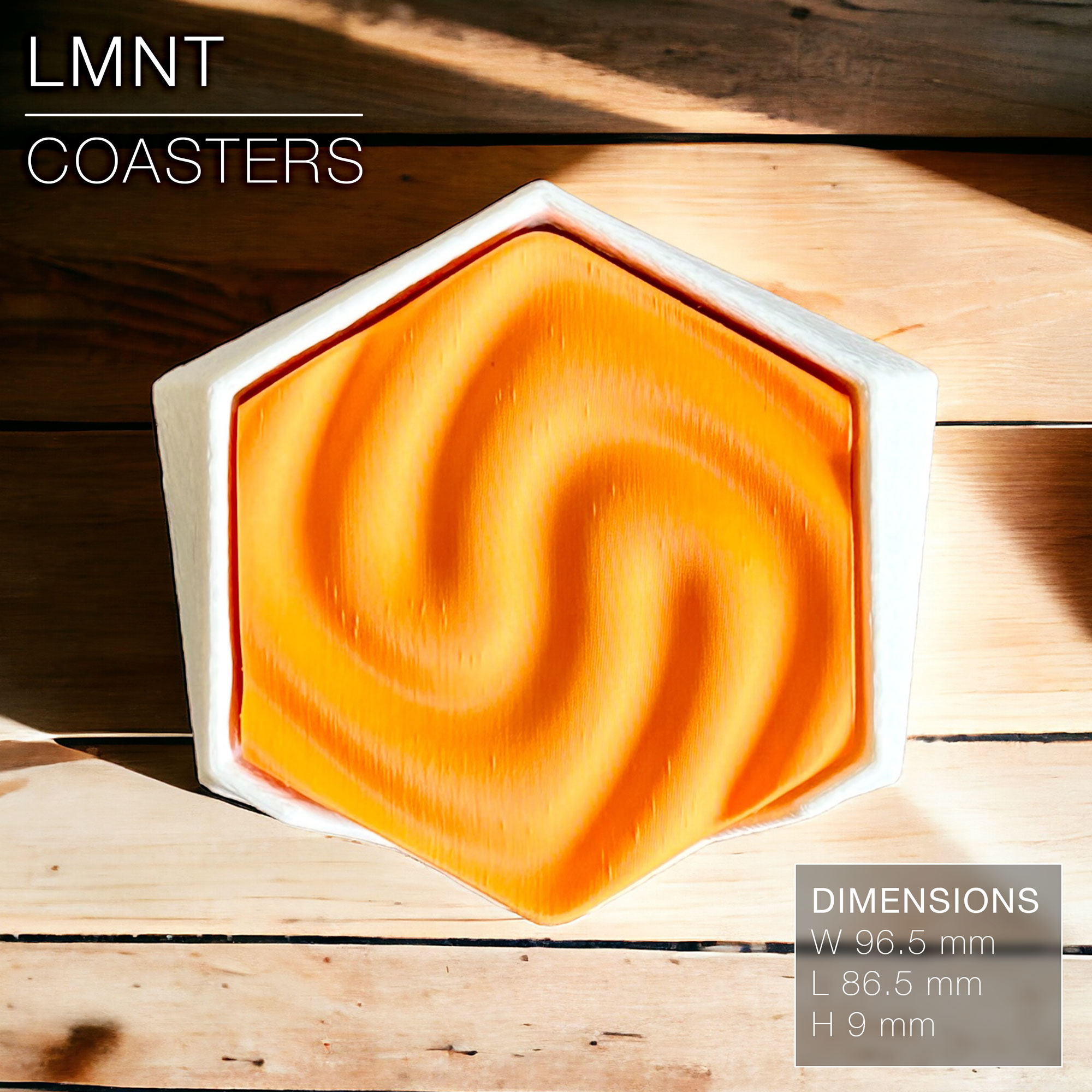 LMNT | coasters, 4 elements by Charles Regaud | Printables Store