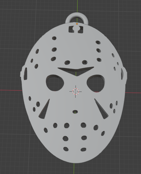 Jason Mask Keychain by Millennial PLS | Download free STL model ...