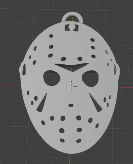 Jason Mask Keychain by Millennial PLS | Download free STL model ...
