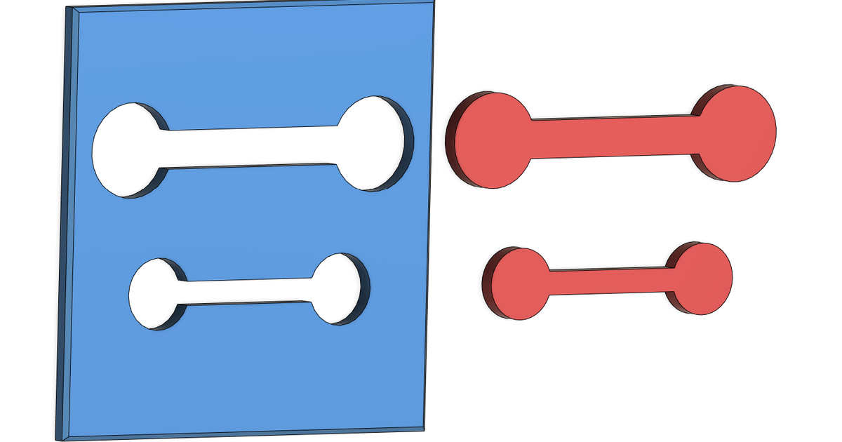 Barbell Router Template by crashkg | Download free STL model ...