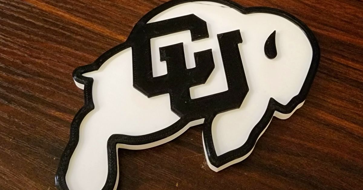 CU Logo by AWeber97 | Download free STL model | Printables.com