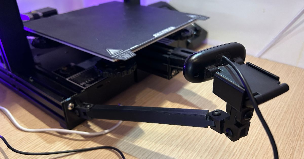 Logitech Camera Mount for Ender 3V2 Neo by Yoshi | Download free STL ...