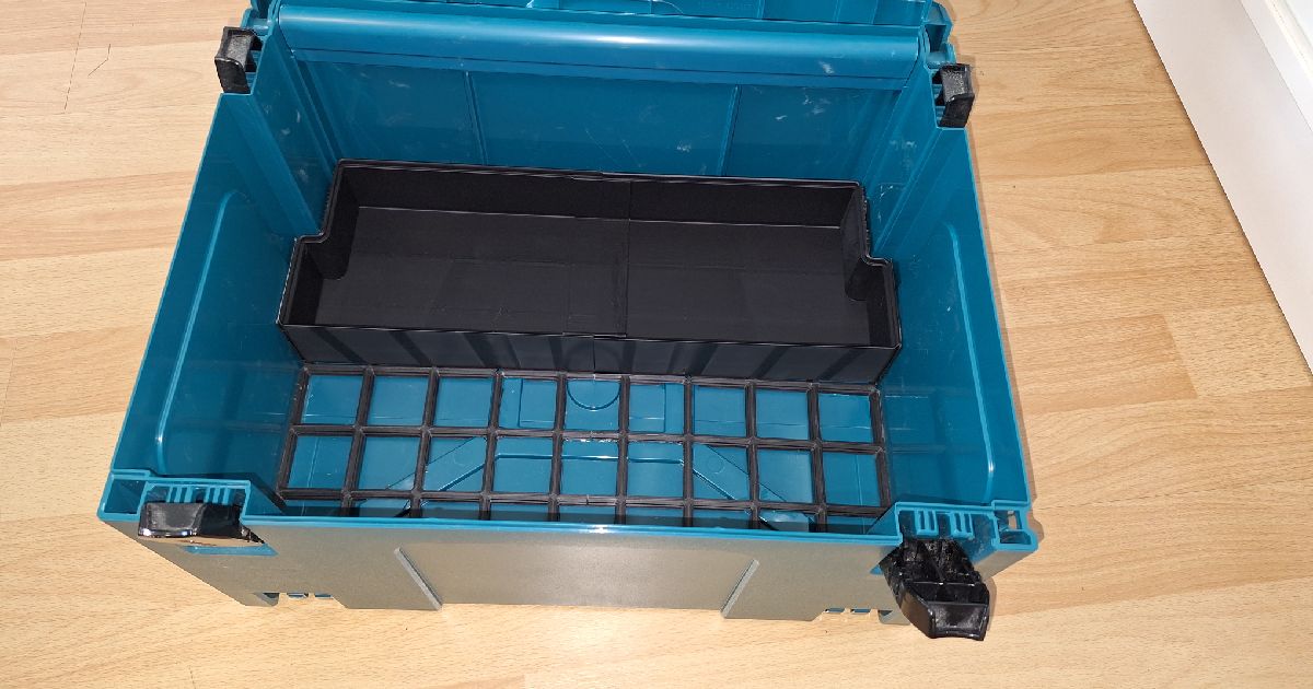 Gridfinity MakPac Systainer - Big Toolbox by Bernd | Download free STL ...