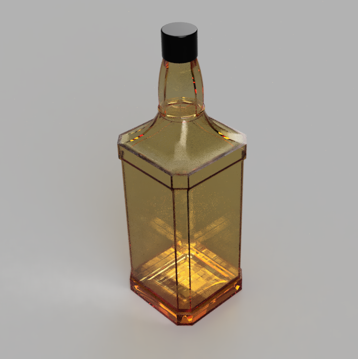 Alcool Bottle by Citron | Download free STL model | Printables.com