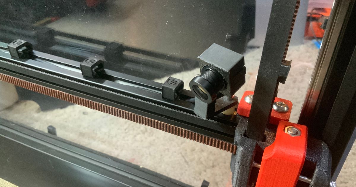 Voron 15x15mm gantry camera mount by Tijmenbo | Download free STL model ...