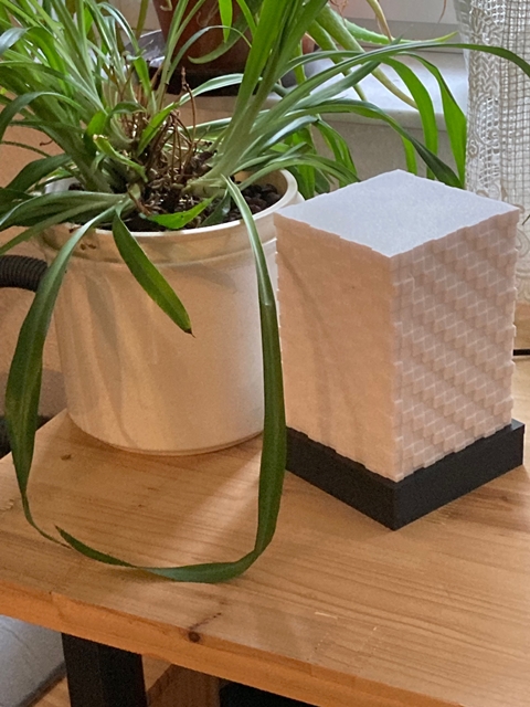 Lamp # 31 - Offset Block Lamp by Sink | Download free STL model ...