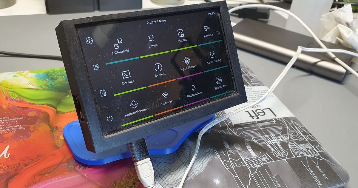 Bigtreetech Pad 5 Desk Stand by 3Dwork.io | Download free STL model ...