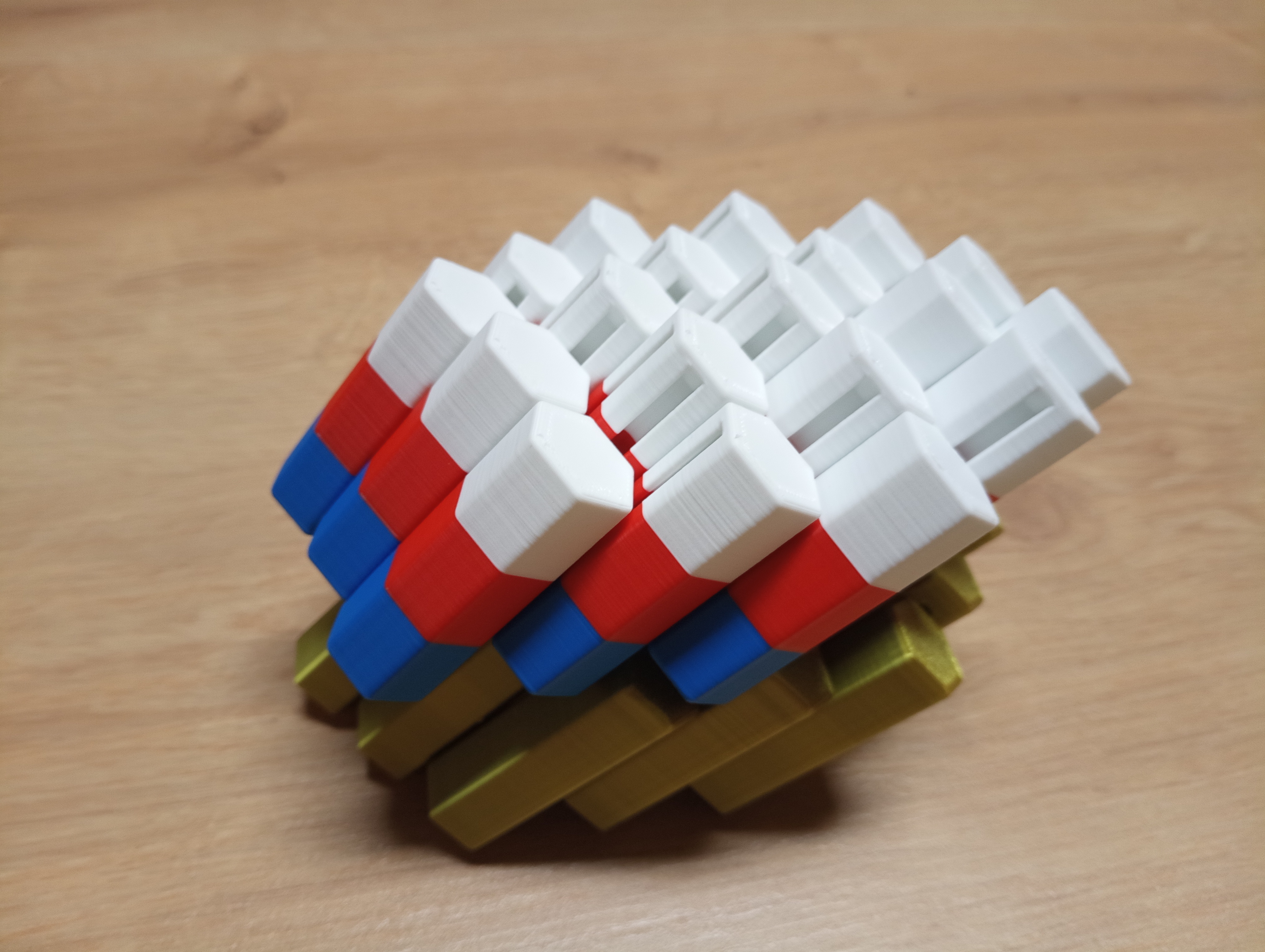 Hexagon (Honeycomb) Sliding Fidget Toy by Martin Šlefr | Download free ...