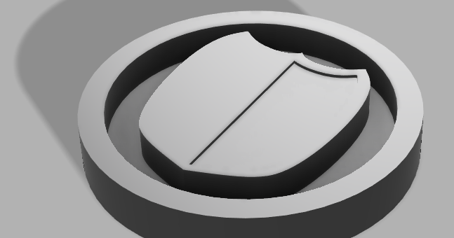 Board Game Coin - Shield by Kazy | Download free STL model | Printables.com
