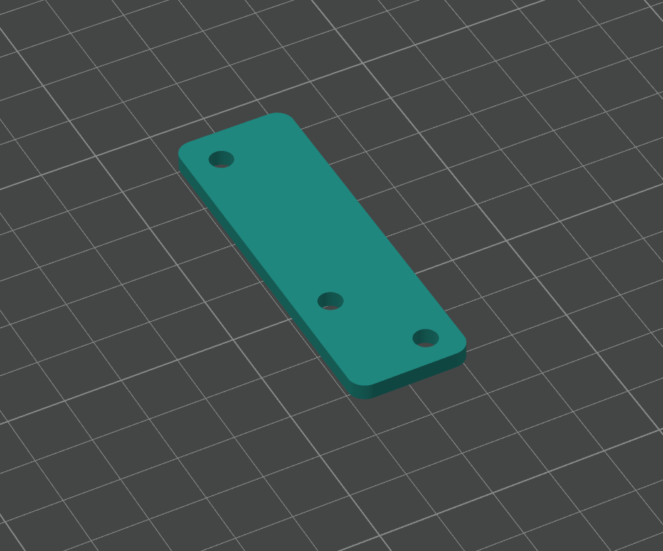 Reinforcement plate for bottom left bracket (Ender 3 V3 SE KE Gantry ...