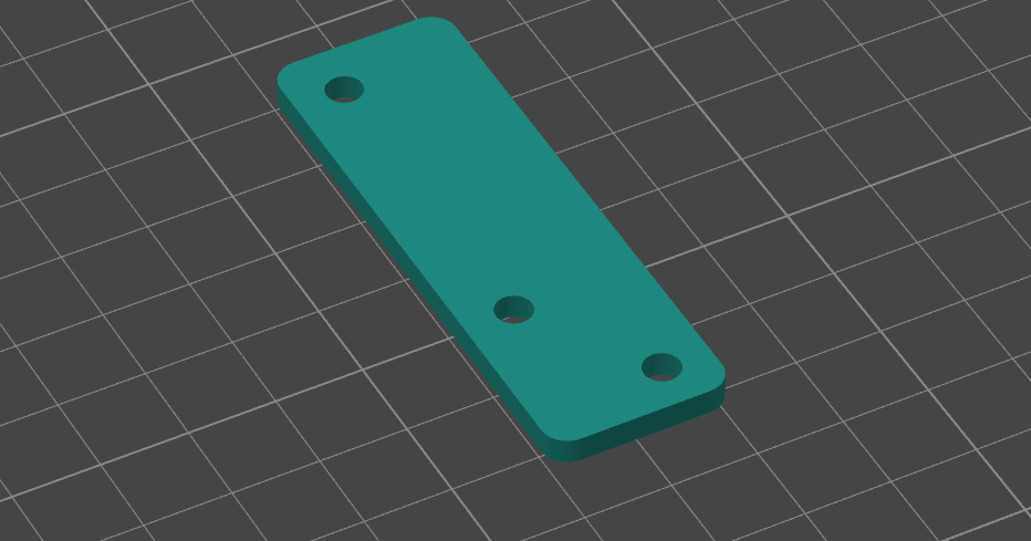 Reinforcement plate for bottom left bracket (Ender 3 V3 SE KE Gantry ...