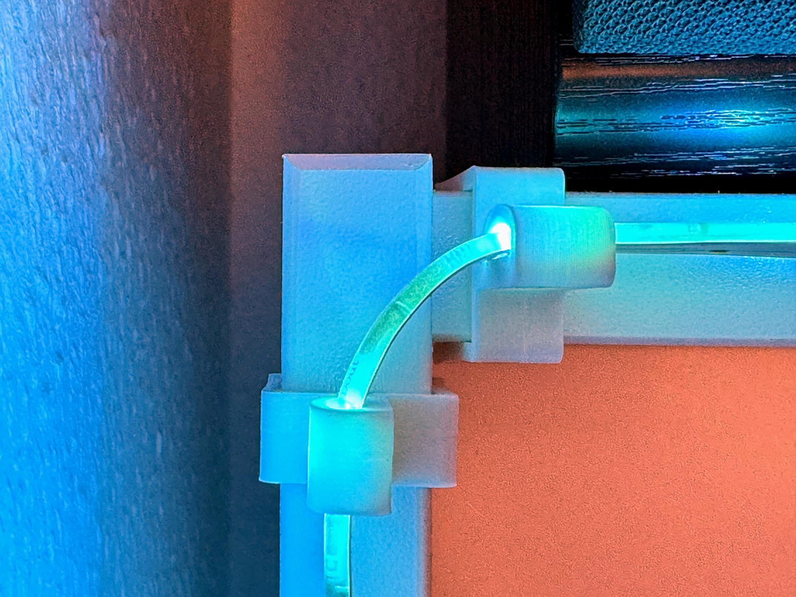 Clip / Bracket / Clamp for mounting LED strips on IKEA Billy bookcase ...