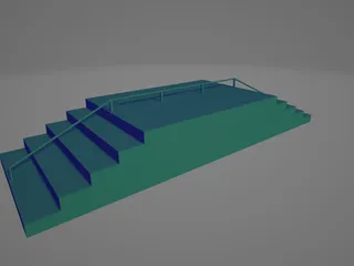 FingerBoard stairs-ramp by Ochrum | Download free STL model | Printables.com