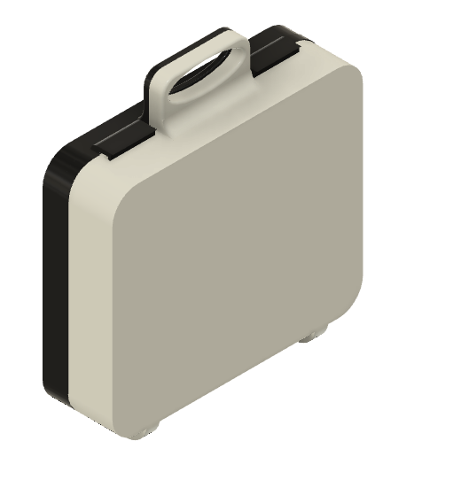 Simple Nano VNA carry case (Briefcase) with Calibration slug holders by ...