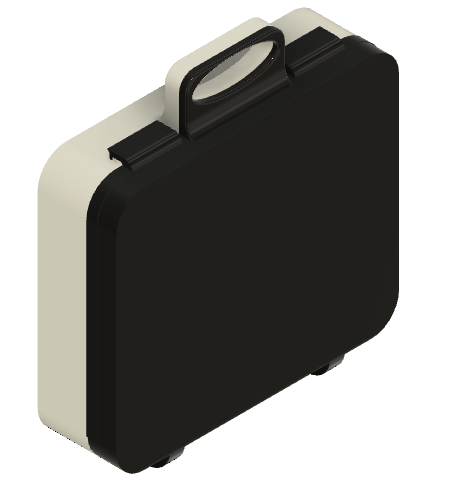 Simple Nano VNA carry case (Briefcase) with Calibration slug holders by ...