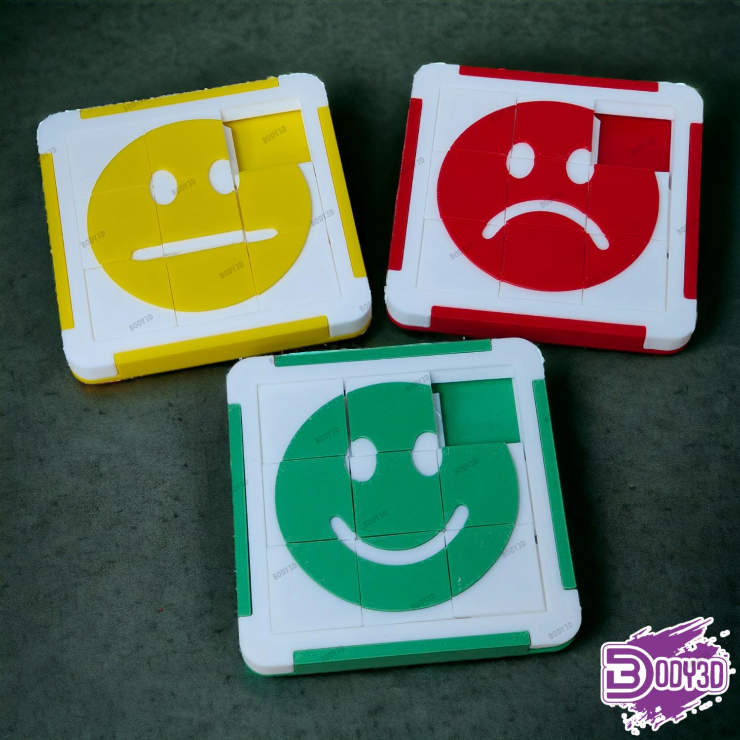 3 Taquin Puzzles 8 pcs by BODY3D | Download free STL model | Printables.com