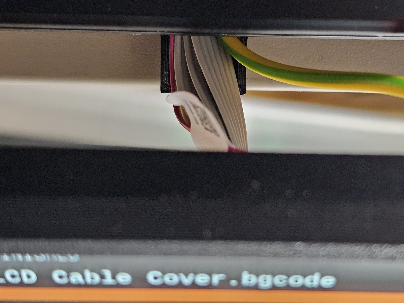 Modified (LCD) Cable cover for Prusa XL by layershifter | Download free ...