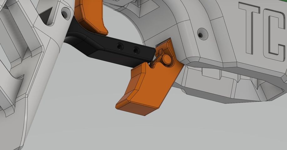 Singular mag release for Talon Claw & Talon Claw U by Sillybutts ...