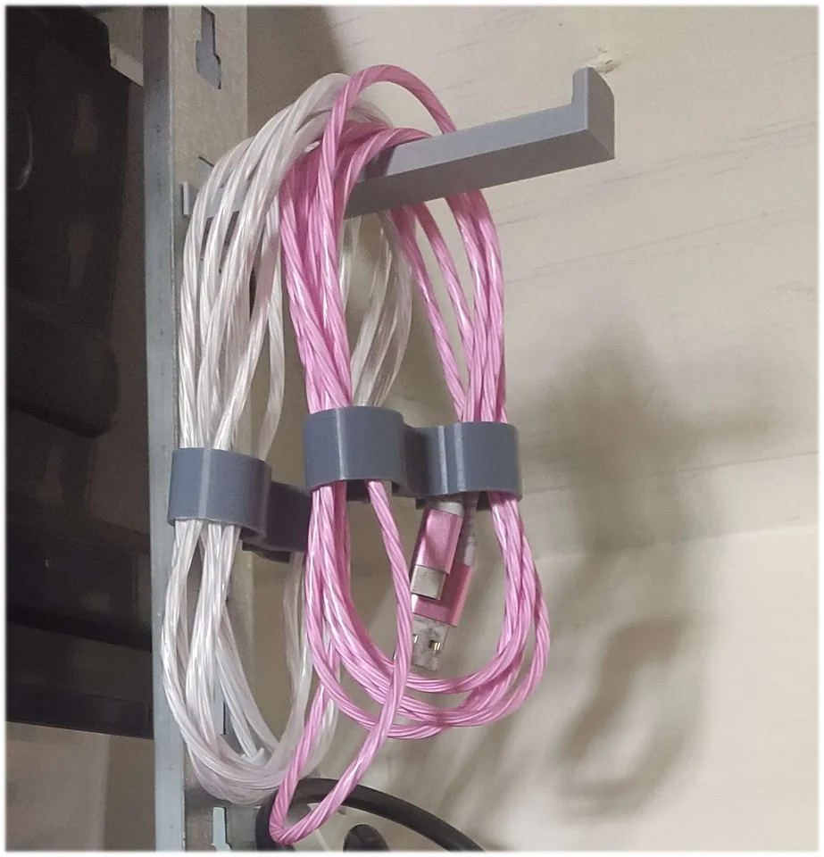 Rack cable hook by illis | Download free STL model | Printables.com
