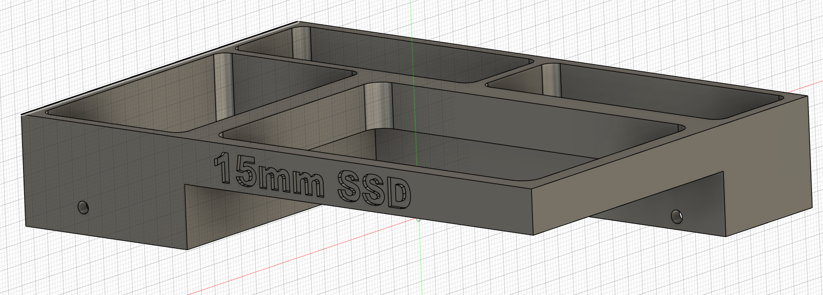 15mm 2.5" SSD and HDD adapter to 3.5" Caddy NAS by User87 | Download ...