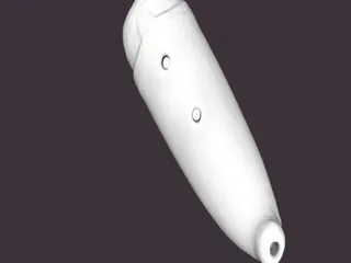 Maori nguru nose flute by Peter Farell | Download free STL model ...