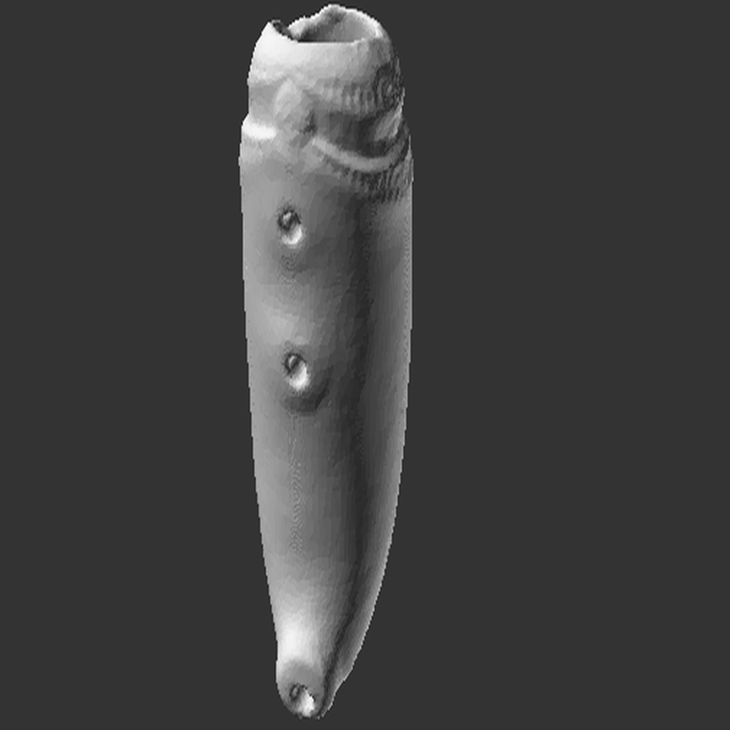 Maori nguru nose flute by Peter Farell | Download free STL model ...