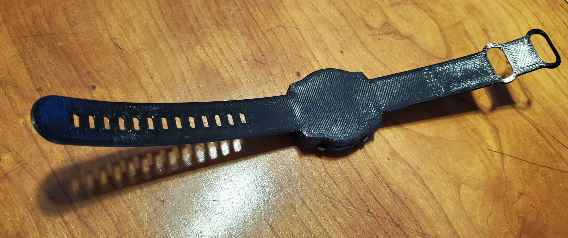 Open SmartWatch Case and Strap by jon bondy | Download free STL model ...