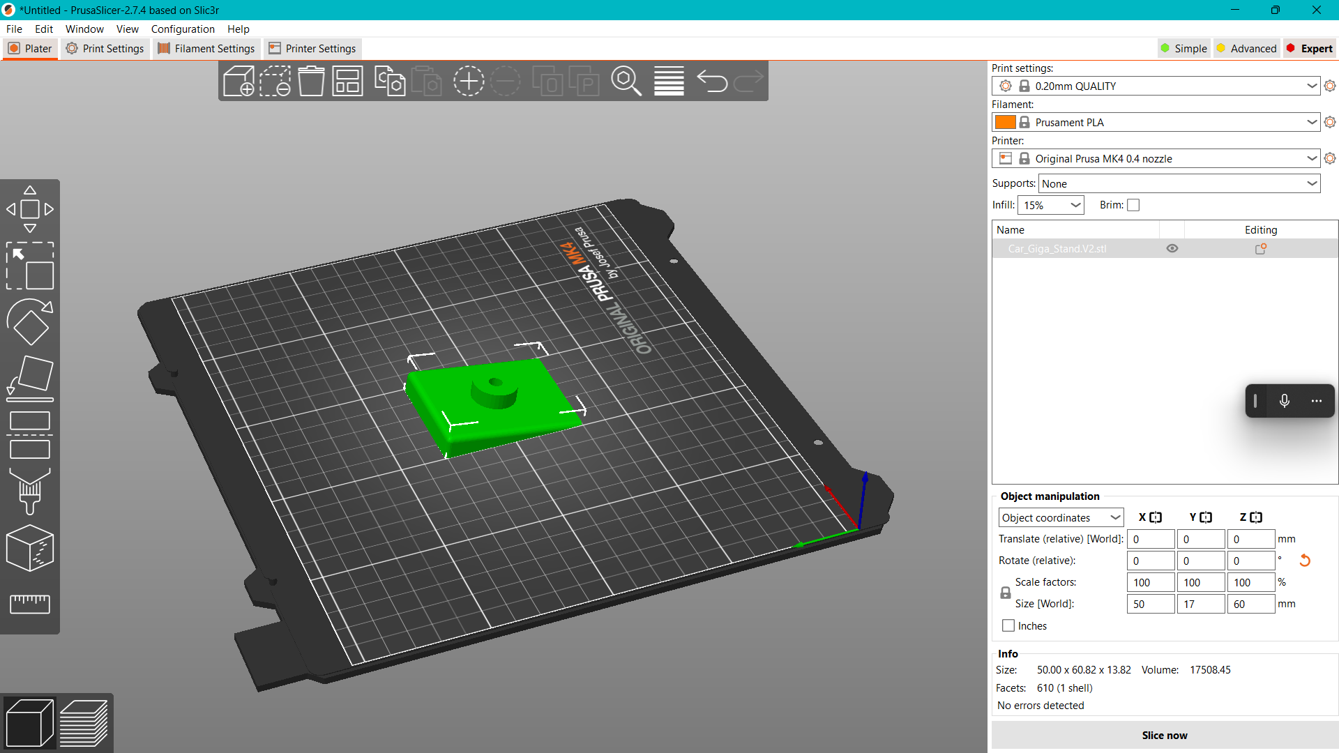 Arduino Giga Display Case + stand (minimalist design) von Alexsky1 ...