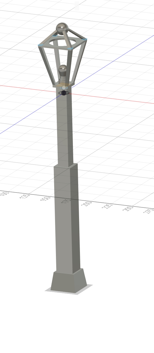 Streetlamp by Bert Dammann | Download free STL model | Printables.com