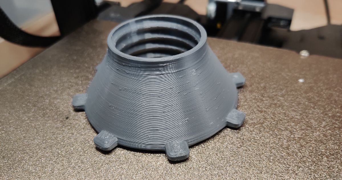 Centering spool holder nut - edit by Ninefifty | Download free STL ...