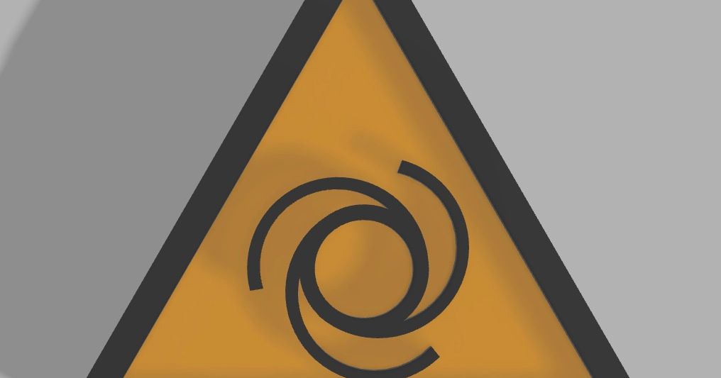 ISO 7010 W018 by WolfPrint3D | Download free STL model | Printables.com